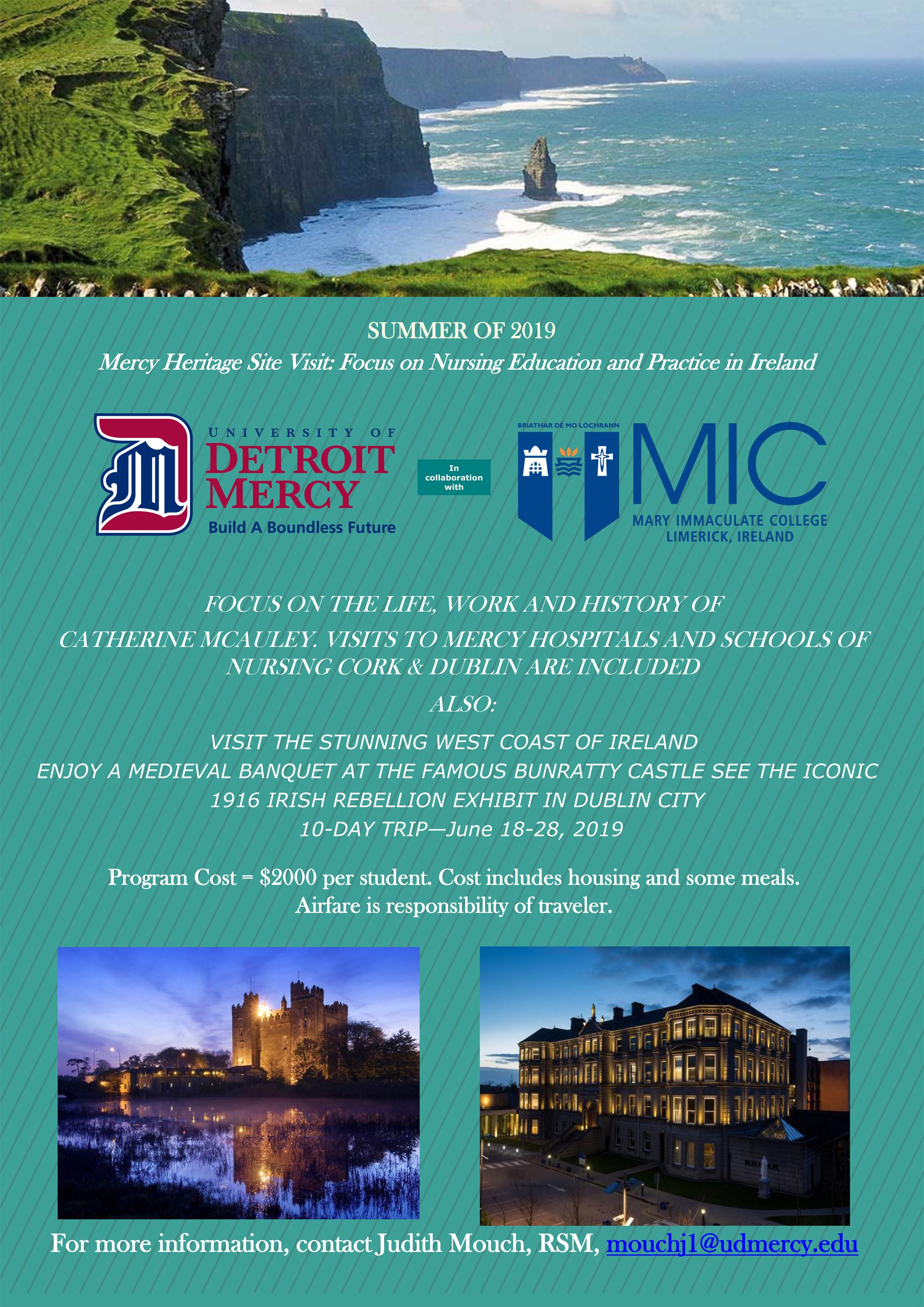 Mercy Heritage Site Visit coming summer 2019 – Detroit Mercy Campus ...