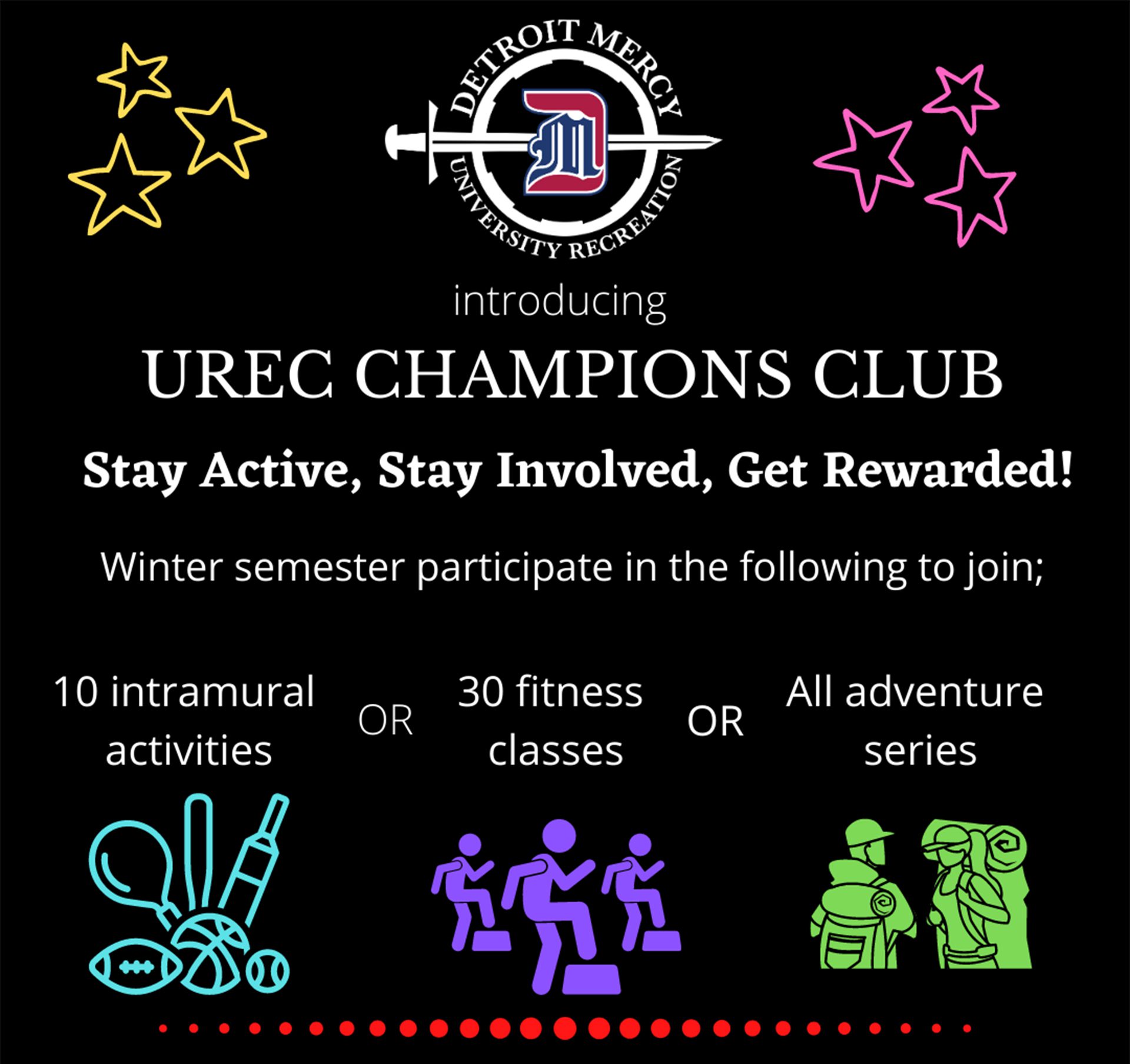 Winter 2021 Intramural Sports and the UREC Champions Club – Detroit ...