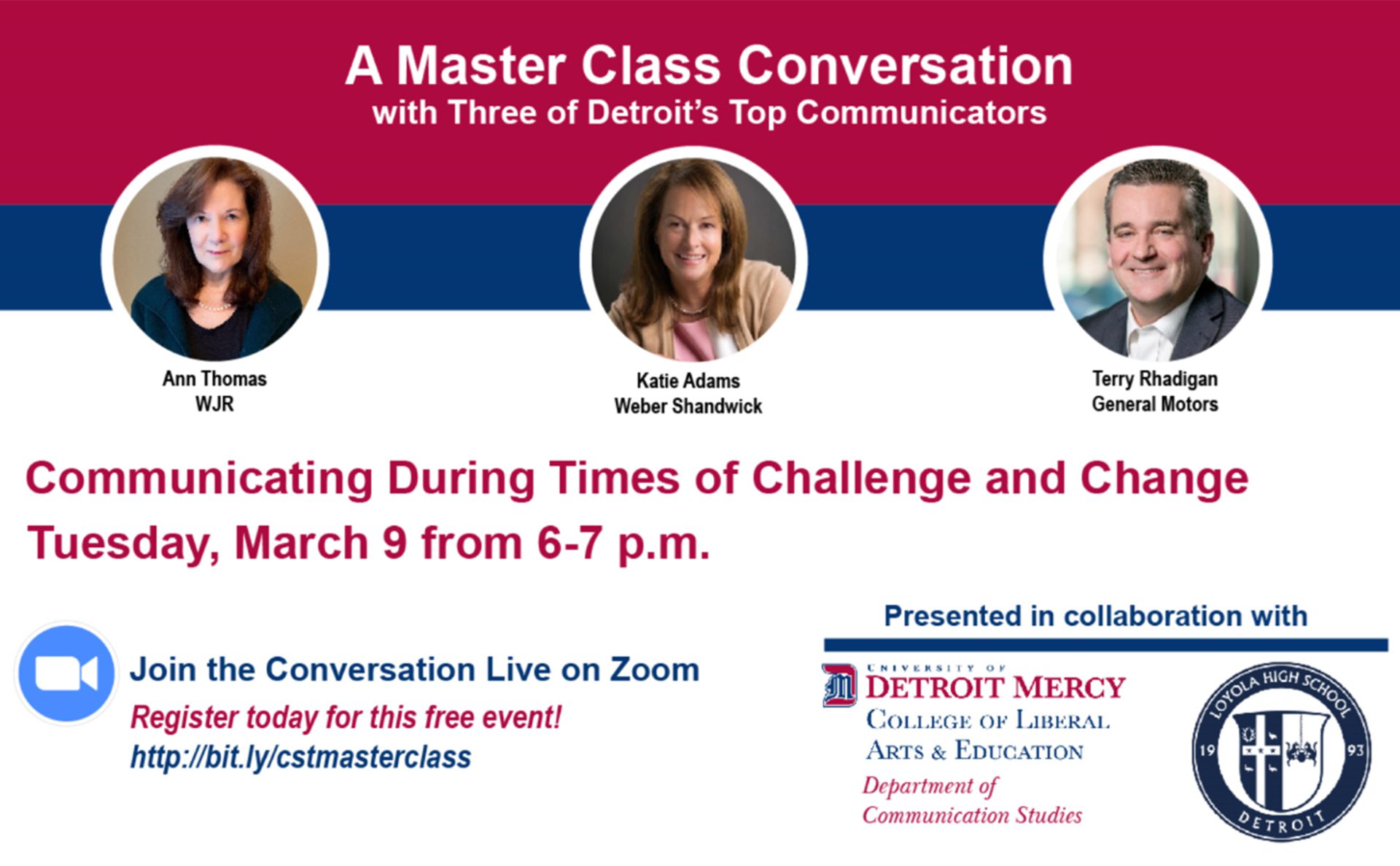 Master Class Conversation: Communicating in Times of Challenge and ...