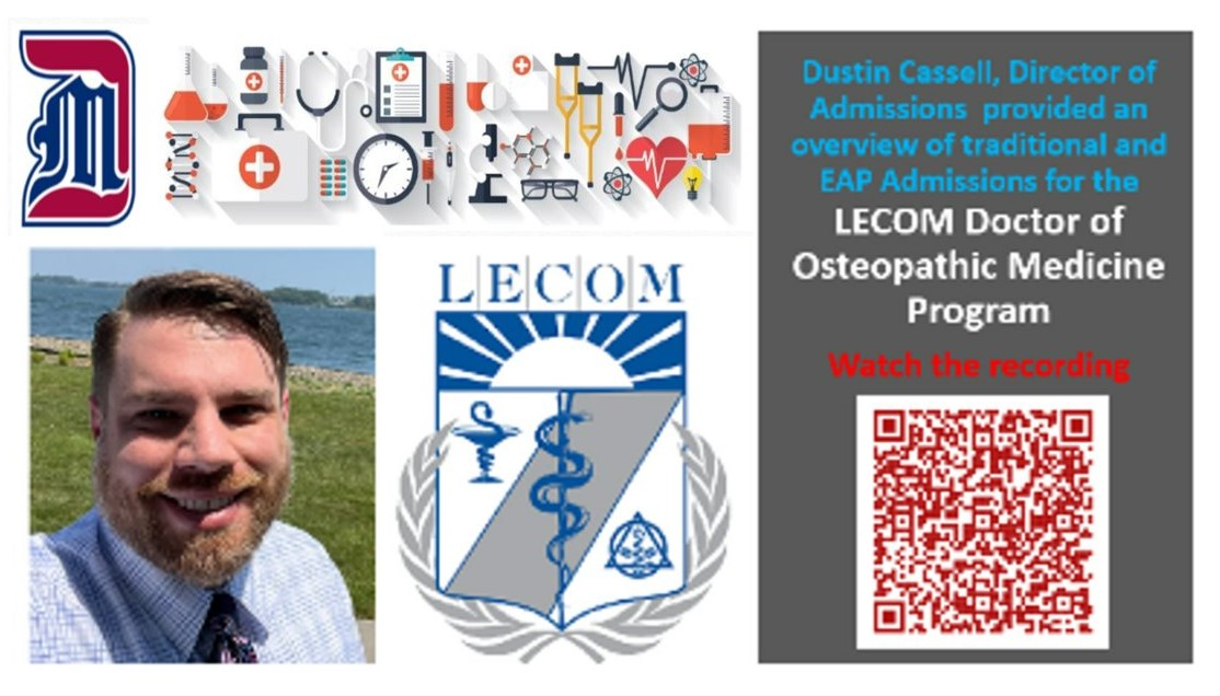 Two Titans head to medical school this Fall 2023 from the LECOM Early ...