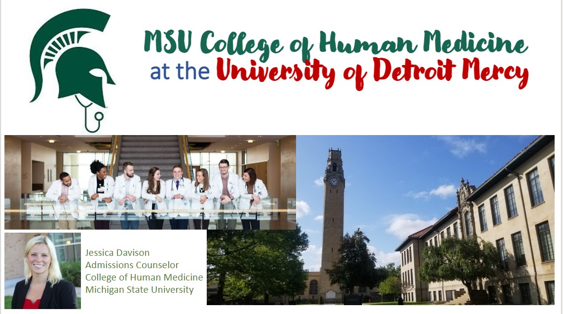 MSU College of Human Medicine Roundtable for pre-med students in Metro ...