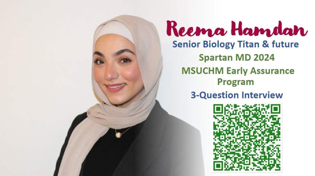 5 years of Pre-Med Titans becoming Early Assurance Spartan MDs | Pre ...